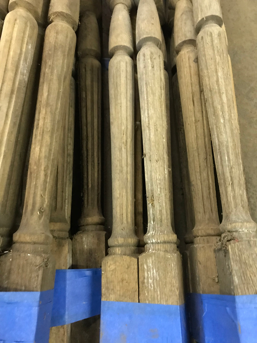 Lot of 19 Wood Railing Spindles – Rebuilders Xchange