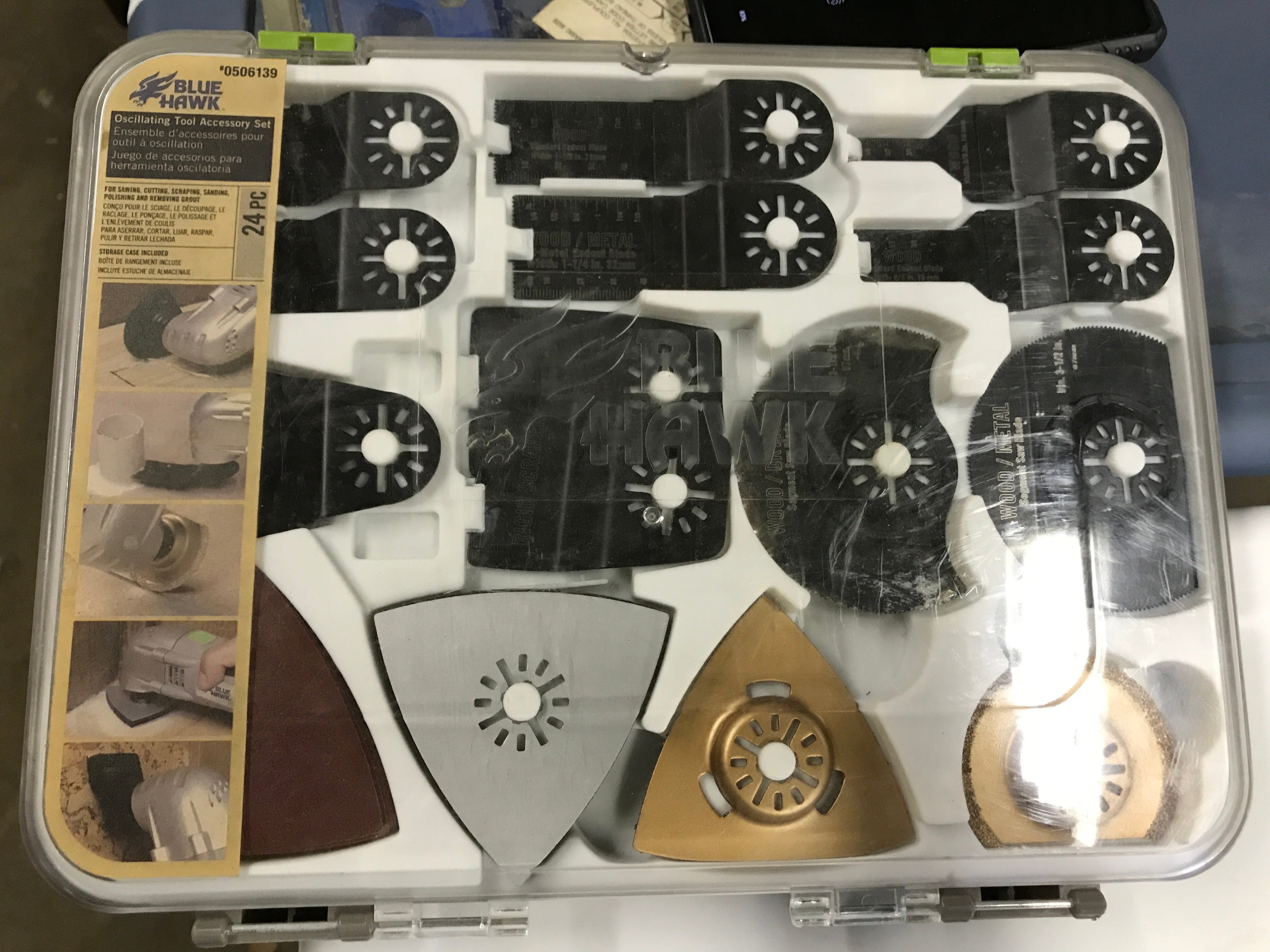 Oscillating tool Accessories Kit