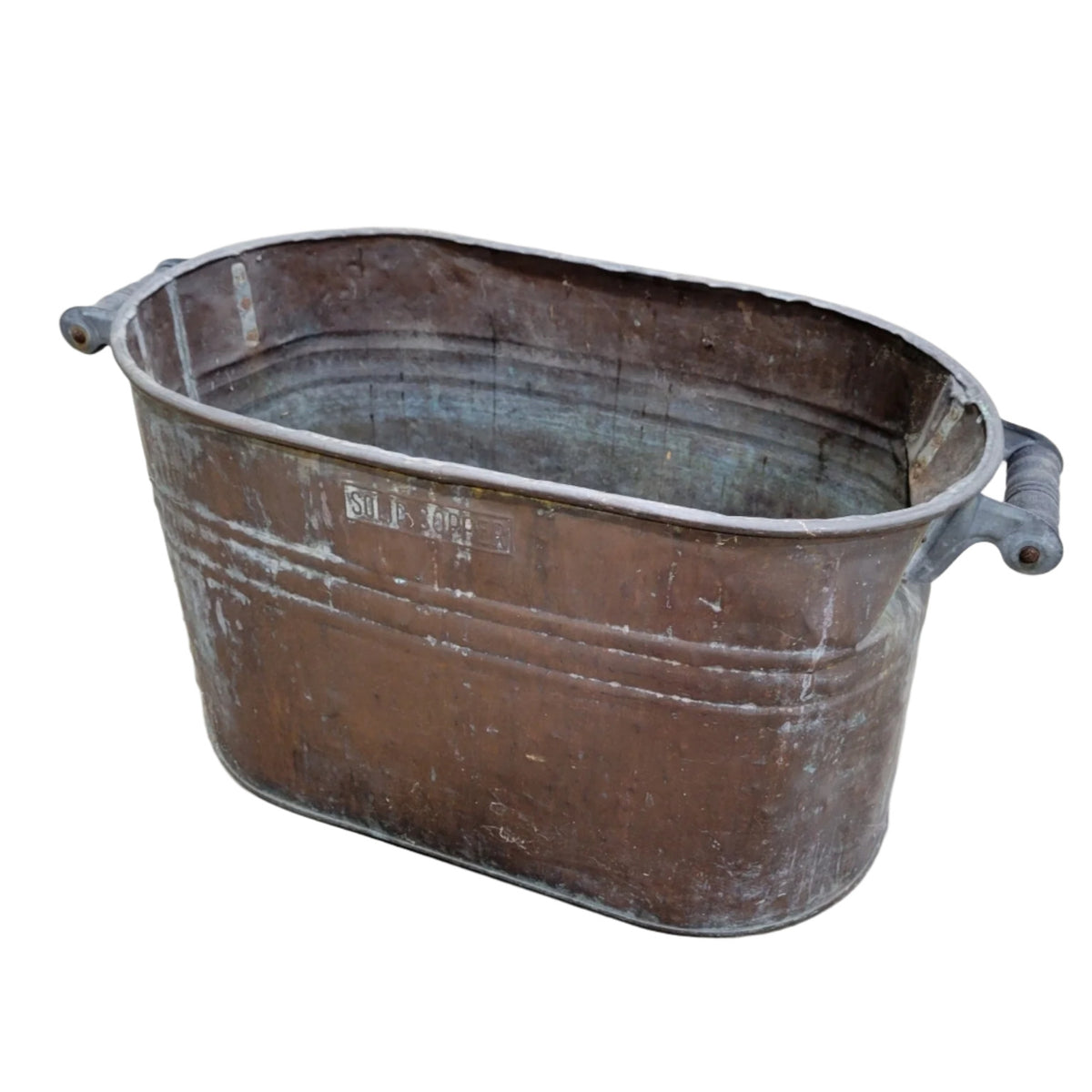 Antique Solid Copper Wash Tub – Rebuilders Xchange