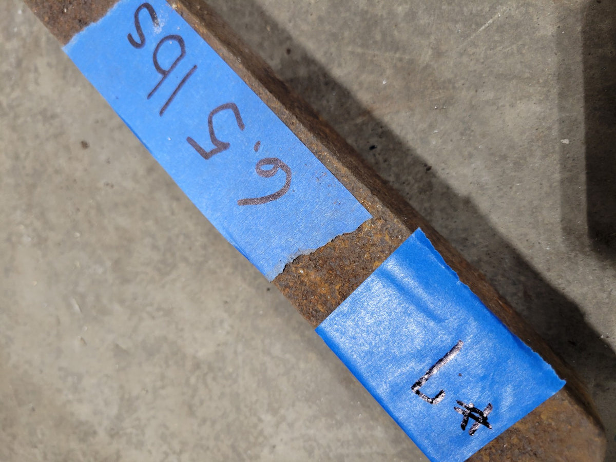 Vintage Cast Iron Window Sash Weight – Rectangular 6.5 lb Style ...
