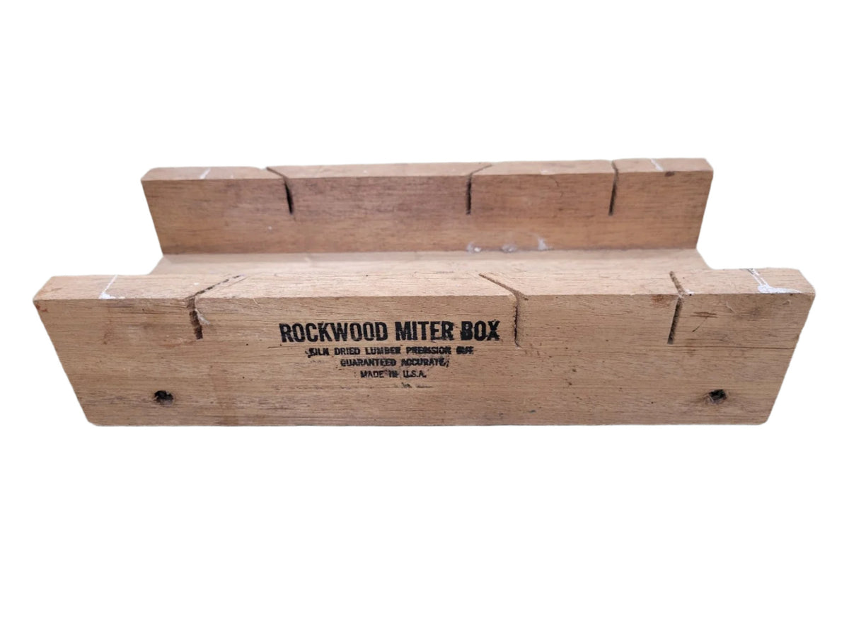 Rockwood Wooden Miter Box – Rebuilders Xchange