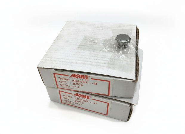 Avante Hex Cabinet Knobs – Satin Nickel Finish – Box of 25 – Rebuilders ...