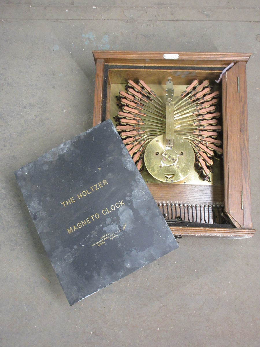 Antique Holtzer Magneto Clock Base (As Is) – Rebuilders Xchange