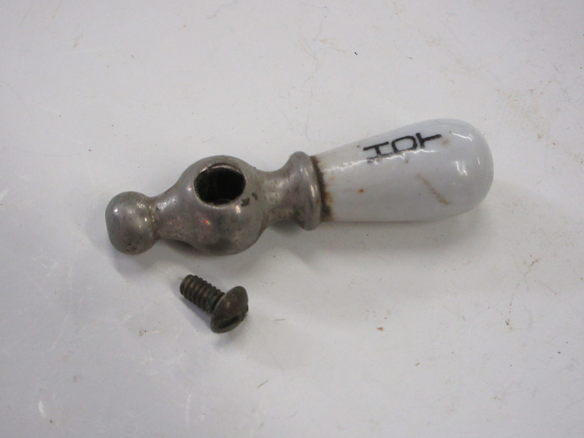 Vintage Ceramic Hot Water Handle – Rebuilders Xchange